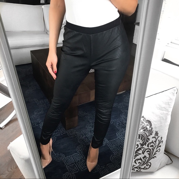 Esmara | Pants & Jumpsuits | Esmara Half Faux Leather Half Material ...